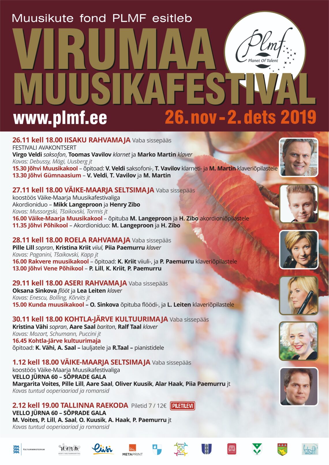 Margarita Voites, Pille Lill, Marion Melnik, Aare Saal, Oliver Kuusik ...